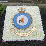 RAF Fire Fighters Floral Tribute | Rays Florist Aldershot